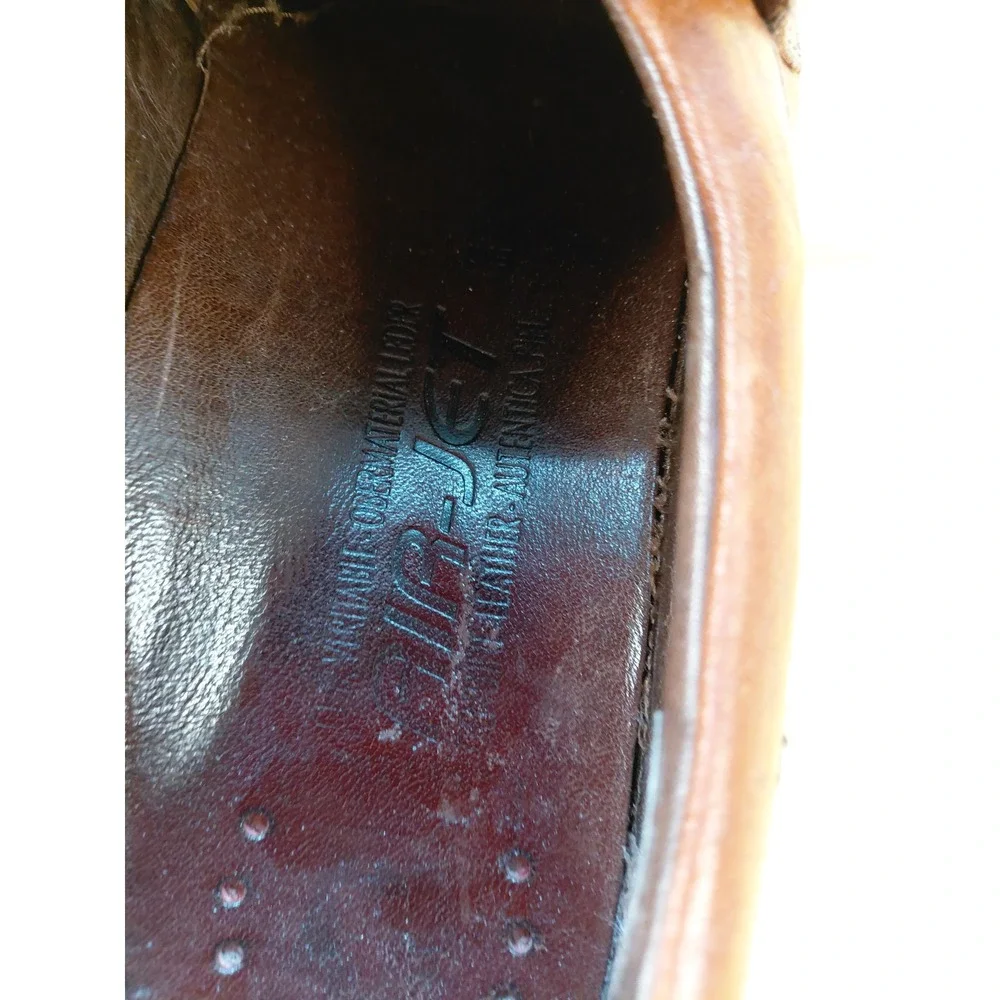 Mephisto | Shoes | Mephisto Air Jet Leather Brown Slip On Loafers ...